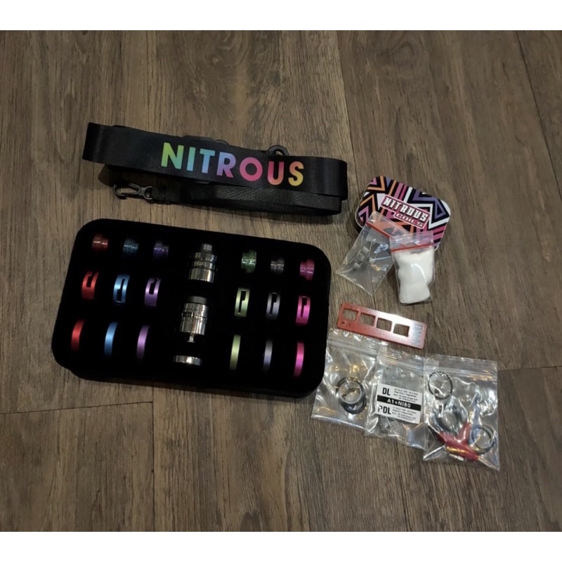 Jual AUTHENTIC RDA NITROUS PLUS LIMITED EDITION ( 7 AF + 7 DRIP TIP ...