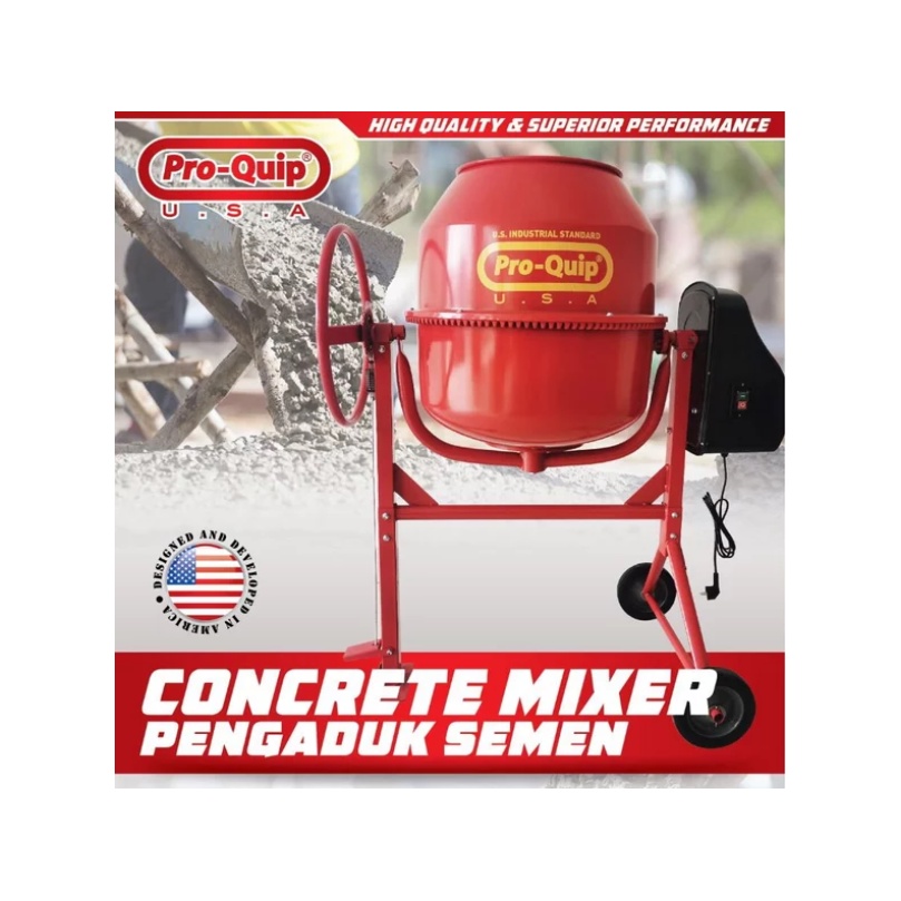 Jual MESIN PENGADUK SEMEN MOLEN CONCRETE MIXER 180 LITER LISTRIK ELEKTRIK | Shopee Indonesia