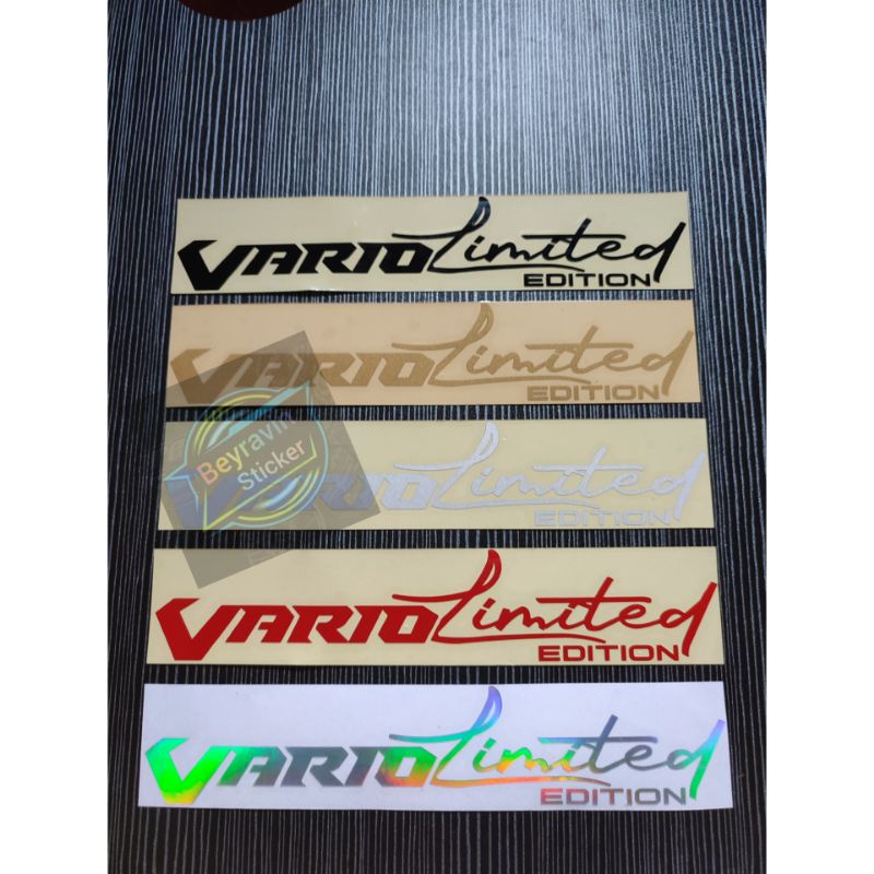 Jual STIKER VARIO STICKER VARIO LIMITED EDITION CUTTING | Shopee Indonesia