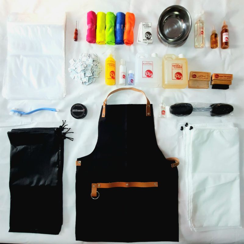 Jual PAKET USAHA LAUNDRY SEPATU ( L ) CAIRAN PEMBERSIH SEPATU SHOE ...