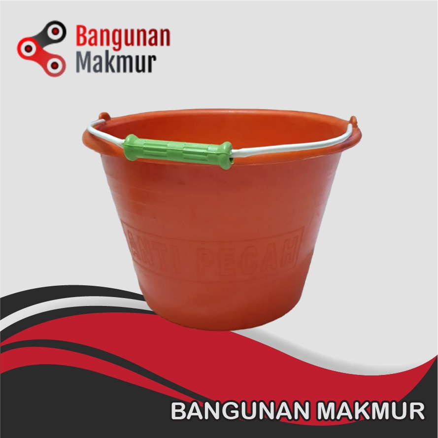 Jual Ember Cor Jumbo Orange - Anti Pecah / Murah | Shopee Indonesia