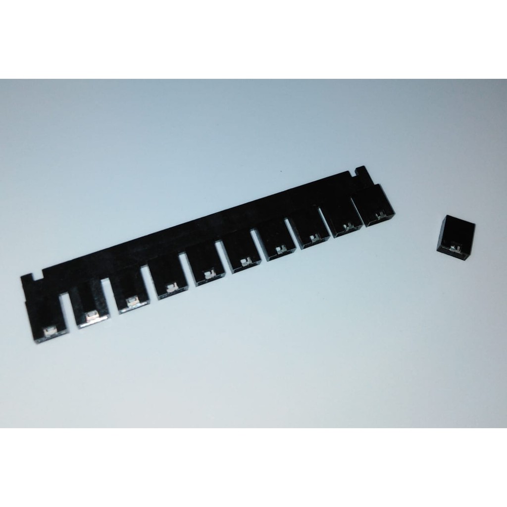 Jual jumper connector mini female 5mm x 6mm pin 2mm black 10 pcs ...