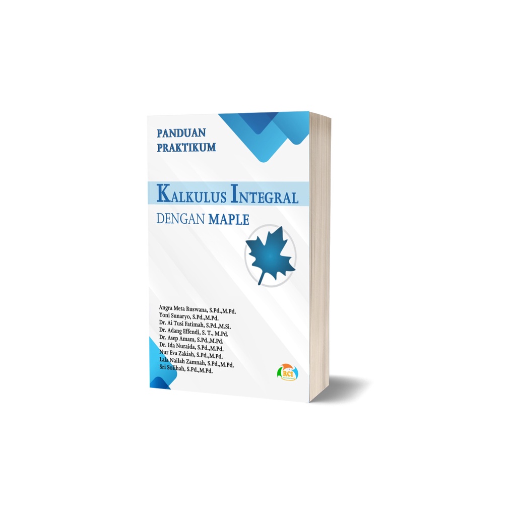 Jual Panduan Praktikum Kalkulus Integral Dengan Maple | PRCI | Shopee Indonesia
