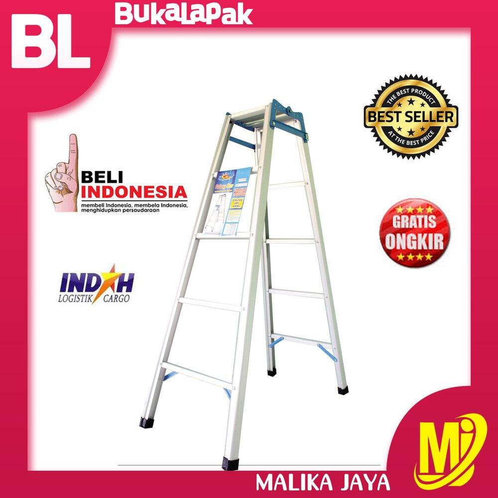 Jual Tangga Aluminium Lipat 1.5 Meter MMerk Galaxy Malika Jaya Murah ...