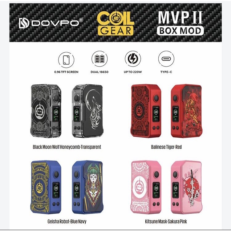 Jual DOVPO MVP II 220W MOD | Shopee Indonesia