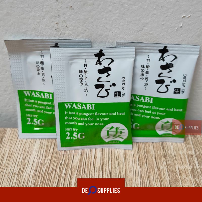 Jual Wasabi Sachet Mazuma 2gr - Neri Wasabi Paste Pasta Sushi | Shopee ...