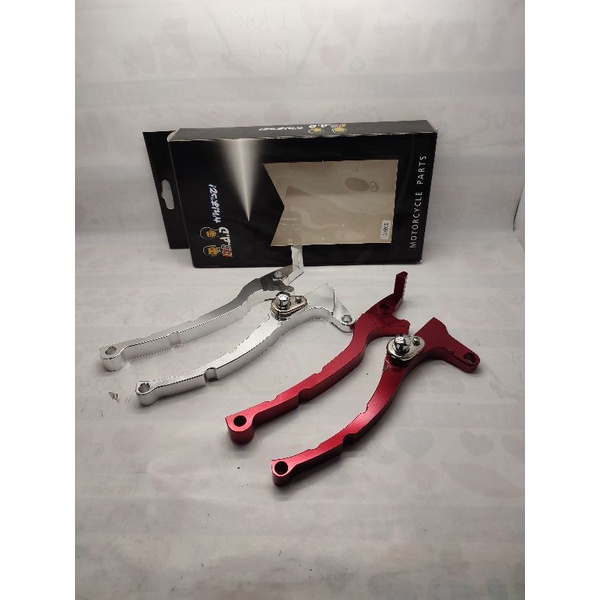 Jual HANDLE HENDEL REM VARIASI MOTOR AEROX LEXI FREEGO FULL CNC ...