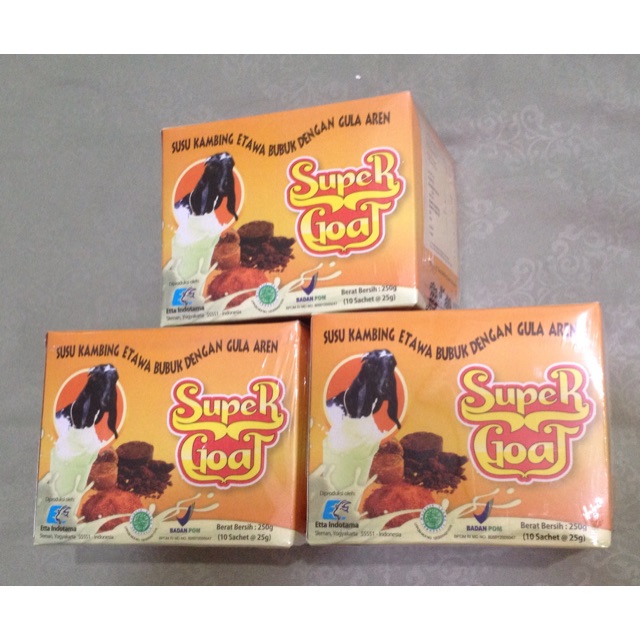 Jual obral habiskan stok - SupeR GoaT - Susu Kambing Etawa Bubuk dengan ...