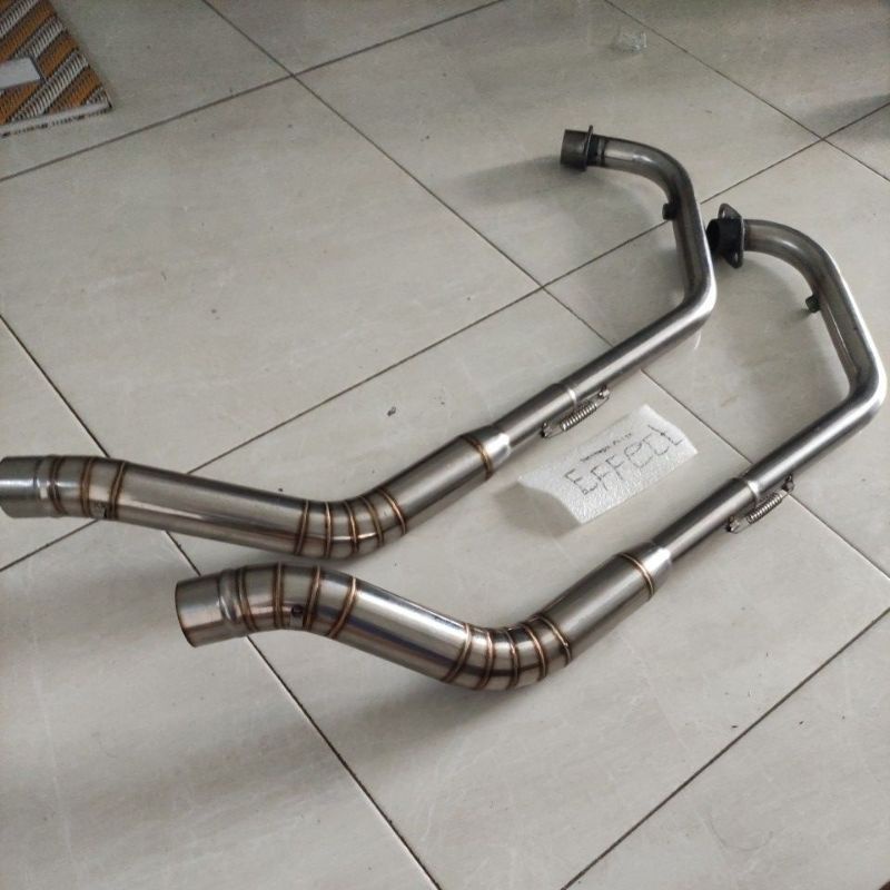 Jual pipa leher knalpot cbr 150r facelift cbr k45 lokal cbr new cbr old ...