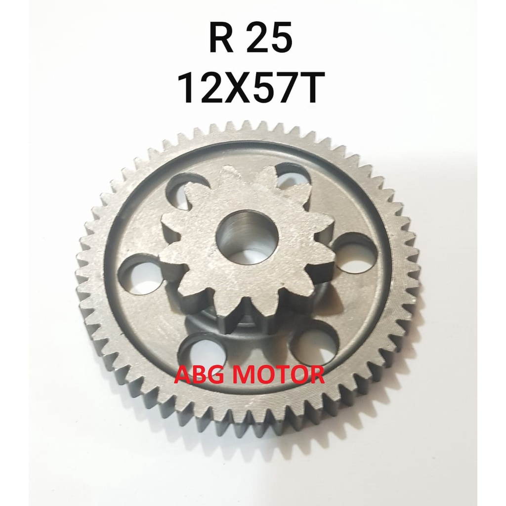 Jual GIR GEAR GIGI IDLE KECIL STARTER YAMAHA R25 R 25 12x57t HIGH QUALITY | Shopee Indonesia