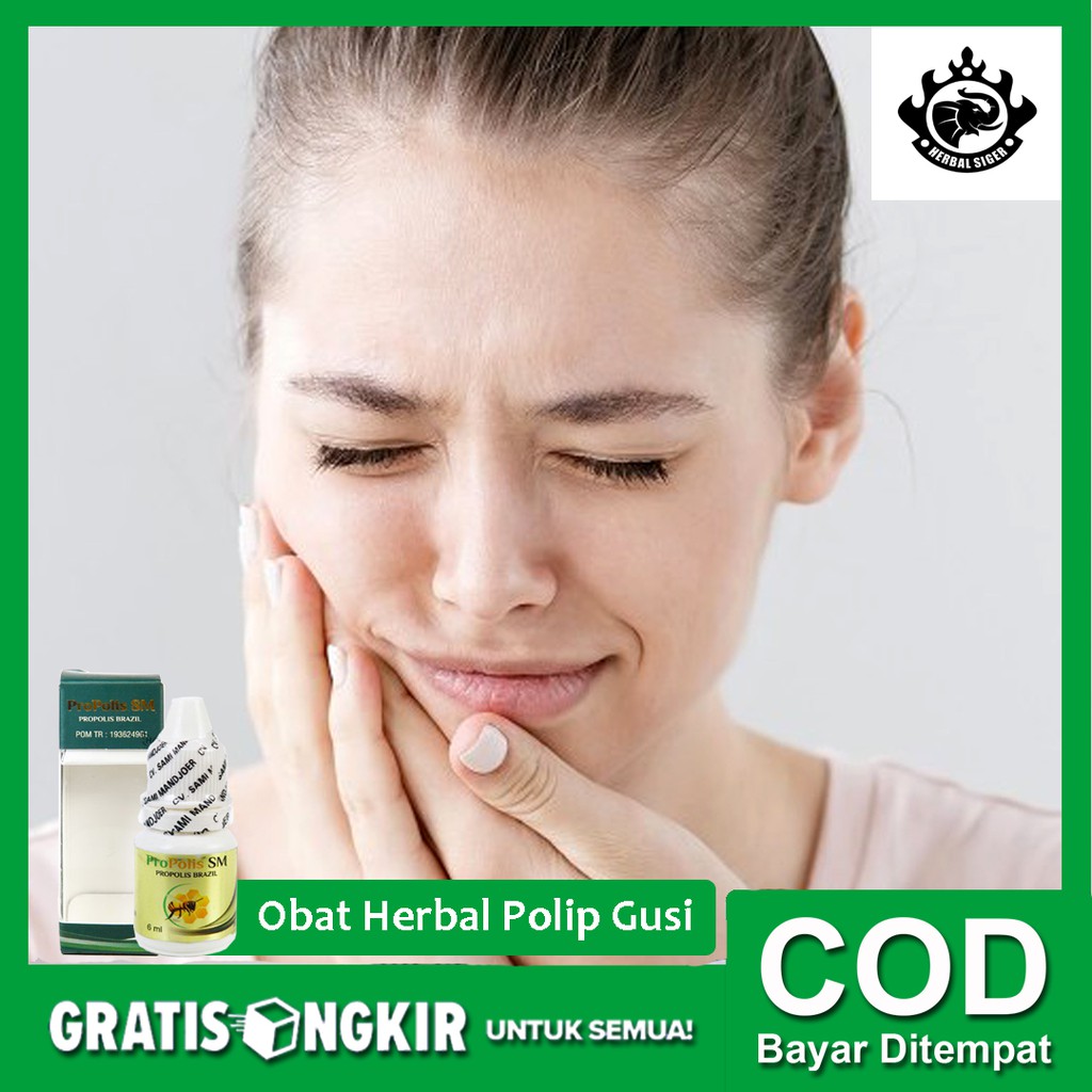 Jual Obat Herbal Polip Gusi, Polip Pulpa, Radang Pulpa Propolis SM ASLI ...