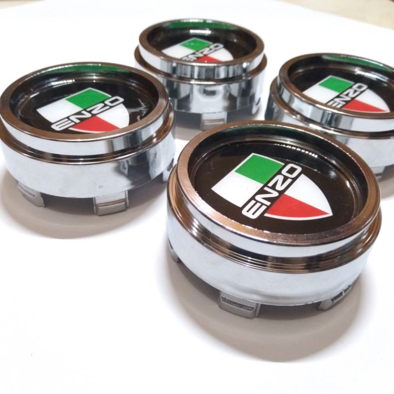Jual dop roda tutup velg as rod racing fariasi ENZO crum 6,5 cm ...
