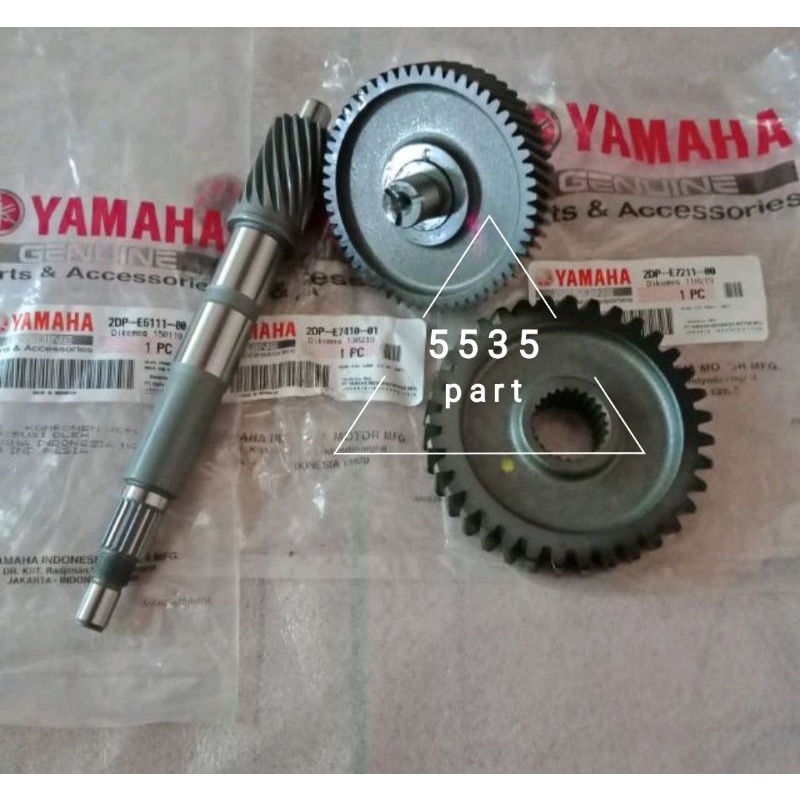 Jual rasio nmax original 1 set gear rasio gardan nmax original | Shopee ...