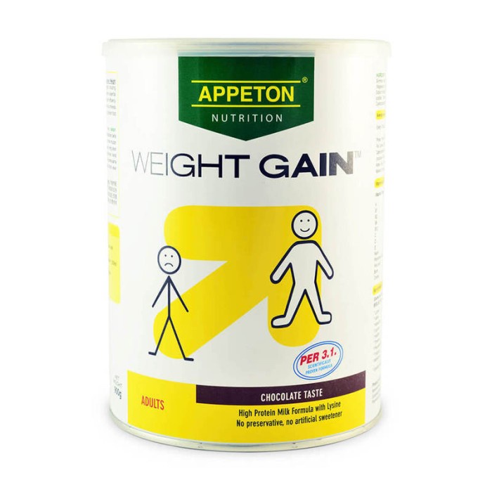 Jual APPETON WEIGHT GAIN ADULTS 900G | Shopee Indonesia