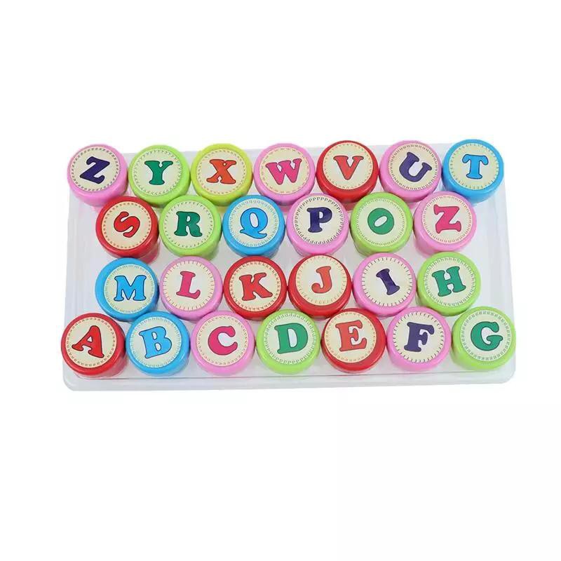 Jual Mainan Alphabet ABC Stamp Stempel Huruf | Shopee Indonesia