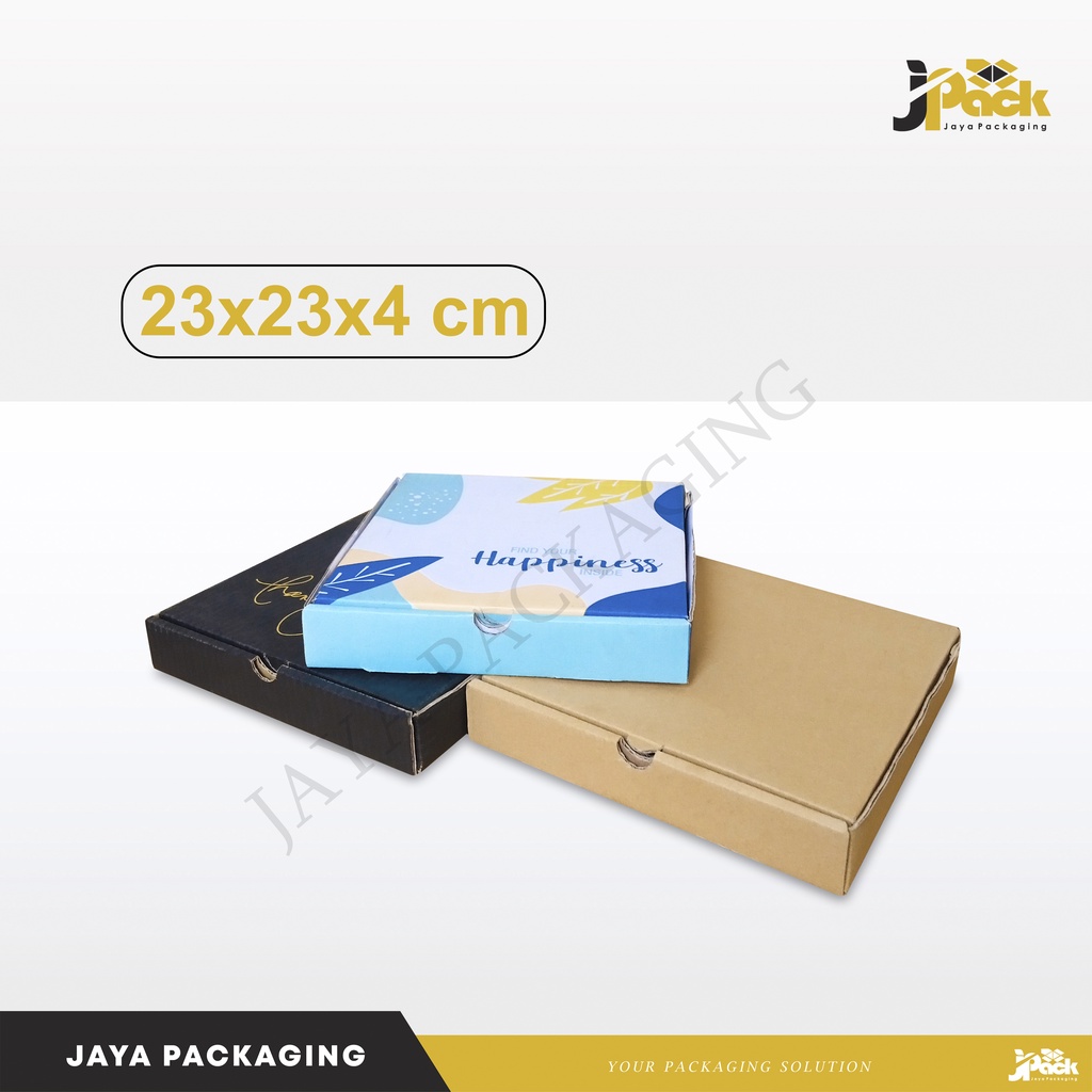 Jual Box 23x23x4 cm LD Kardus/Kemasan/Paking/boxgift/Hampers/box idul fitri/eid mubarak ...