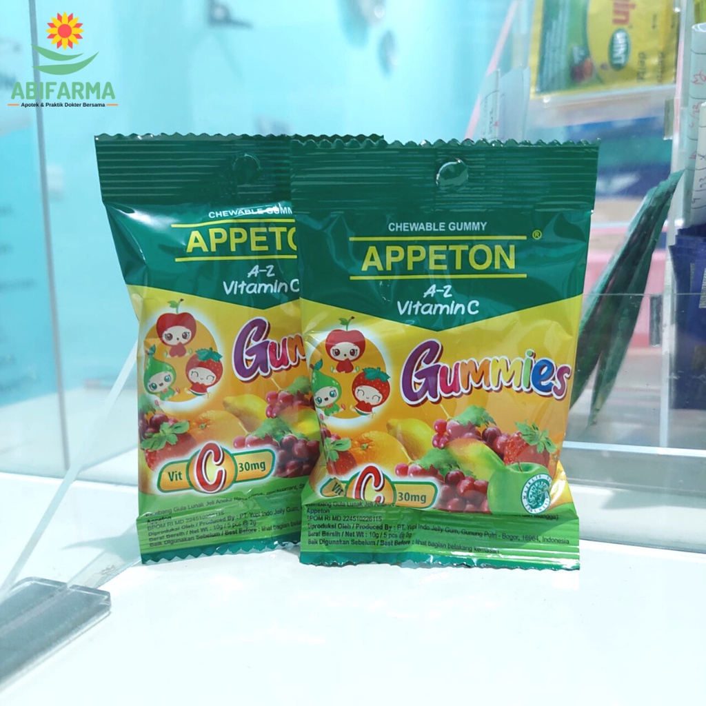 Jual Appeton Gummies (Passtilles) Sachet - Permen Multivitamin Anak ...