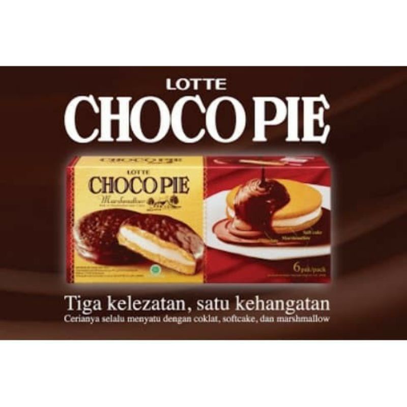 Jual LOTTE CHOCOPIE 168gr / CHOCOPIE MARSHMALLOW / CHOCOPIE | Shopee ...