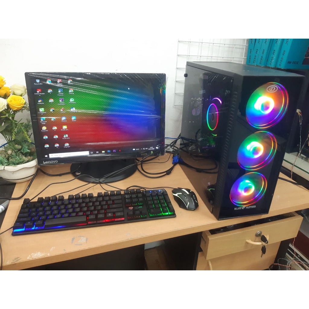Jual PC Lengkap intel CORE I5 4590 RAM 32GB VGA 2GB SSD 240GB | Shopee ...
