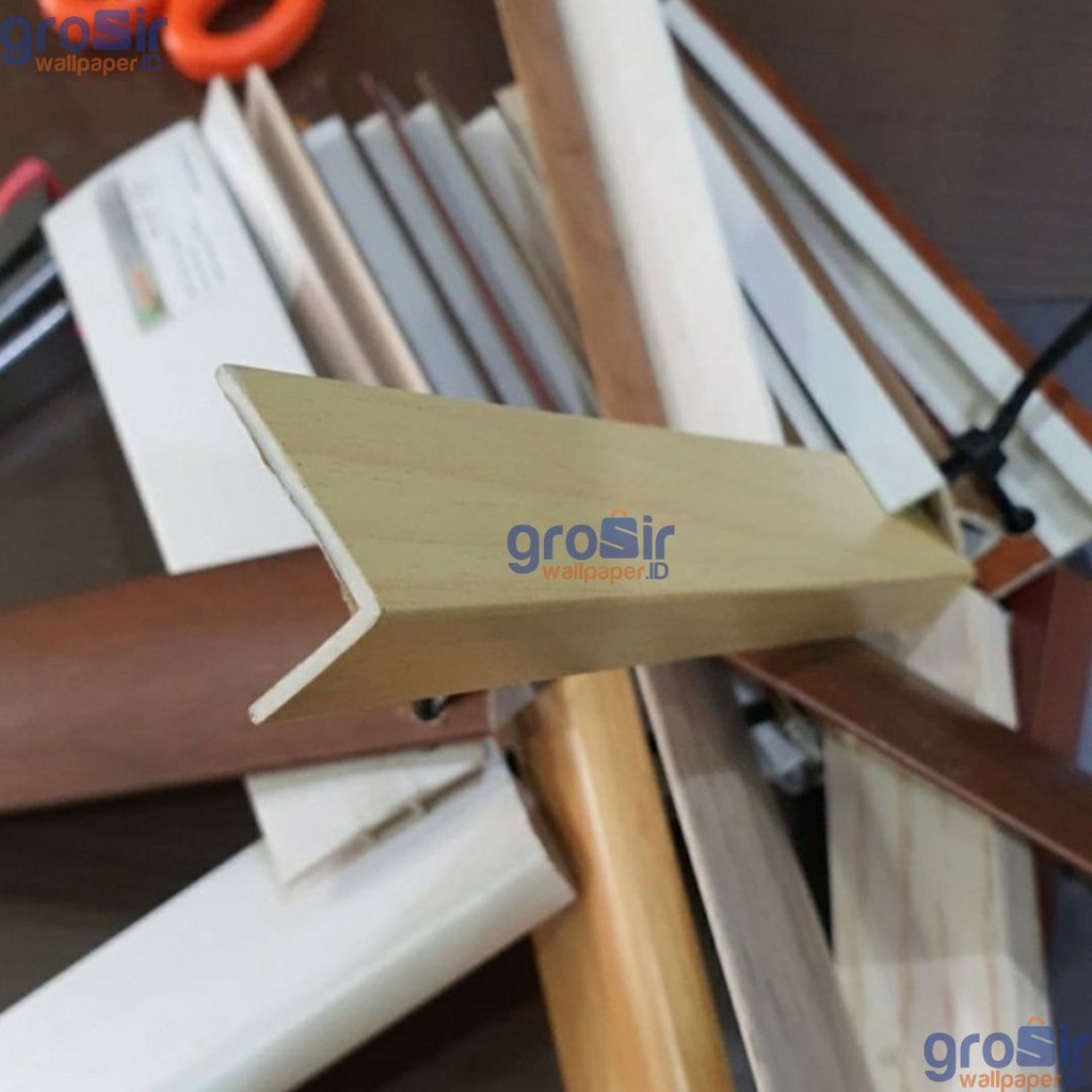 Jual (COD) TERMURAH! List PVC / List Tangga / List Siku/List Siku L PVC ...