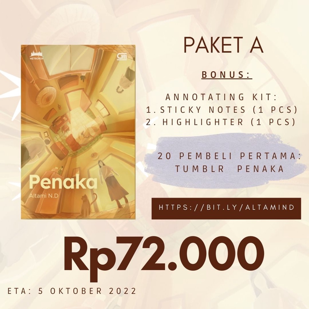 Jual PENAKA / A WEEK-LONG JOURNEY Altami N.D (+TTD) | Shopee Indonesia