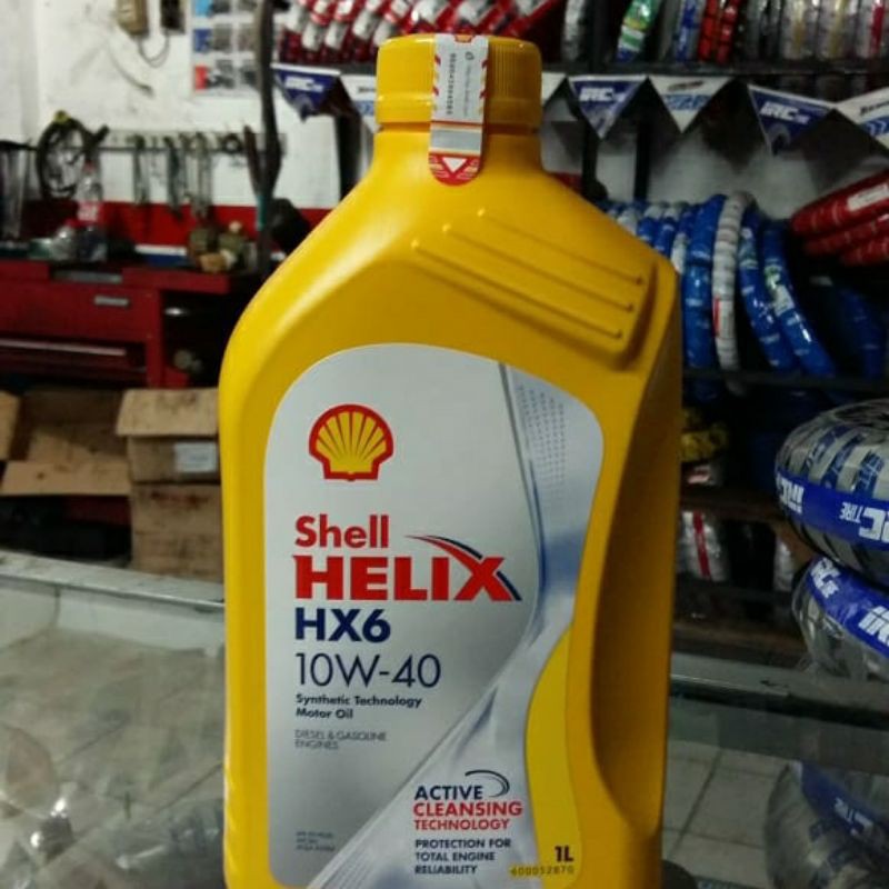 Jual Shell Helix HX6 10W40 1L | Shopee Indonesia