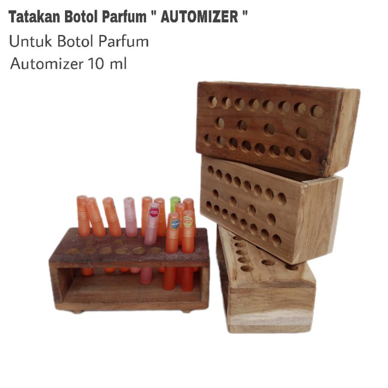 Jual Tatakan Parfum, Display Parfum, Rack Parfum | Botol Automizer / Botol Pen | Shopee Indonesia
