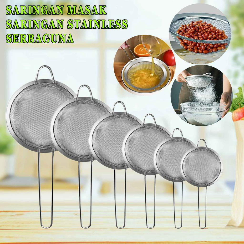 Jual Saringan Masak / Saringan Tepung / Saringan Stainless / Saringan ...