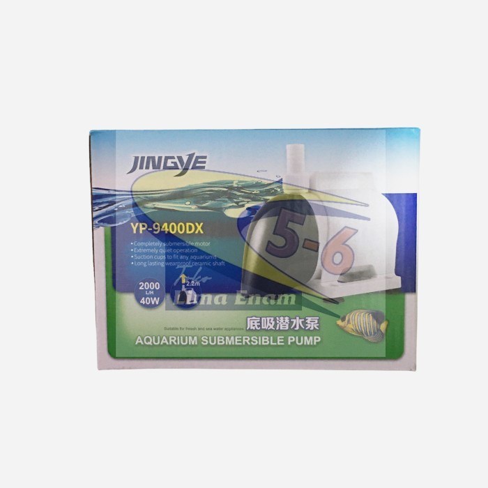 Jual Pompa Kolam Hidroponik Aquarium Submersible Pump Jingye YP 9400DX | Shopee Indonesia