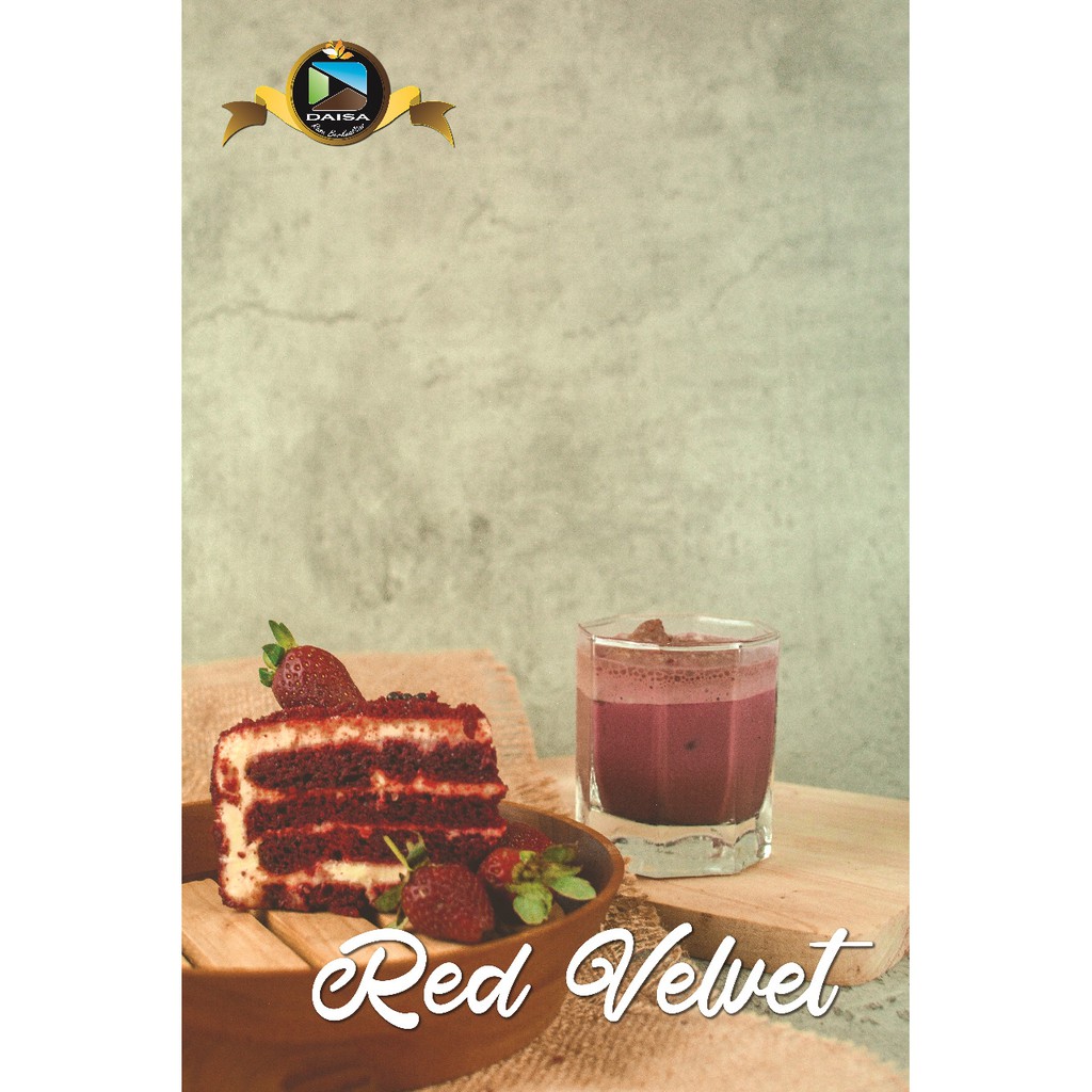 Jual Bubuk Minuman Red Velvet / Red Velvet Powder 1 Kg/250 Gr | Shopee ...