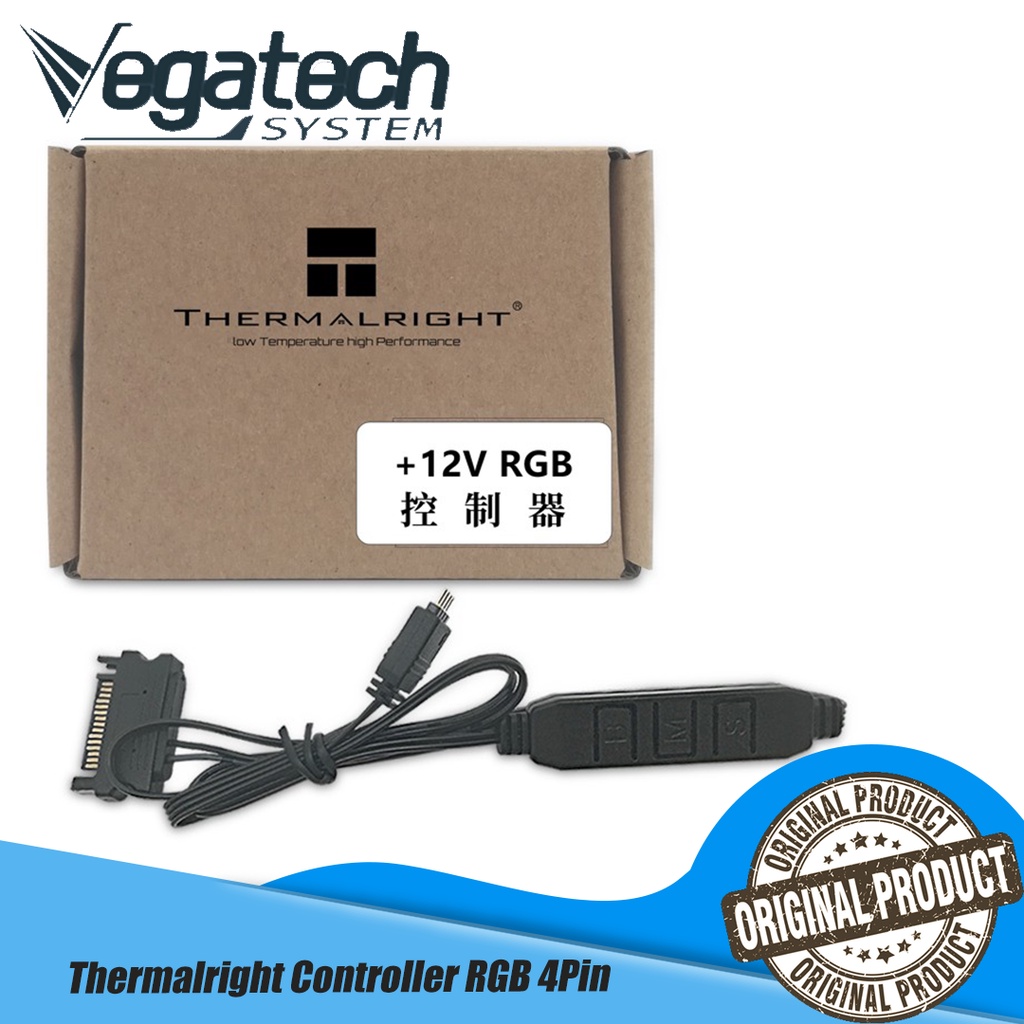 Jual THERMALRIGHT RGB Fan Controller 12v 4Pin (Controller RGB) | Shopee ...