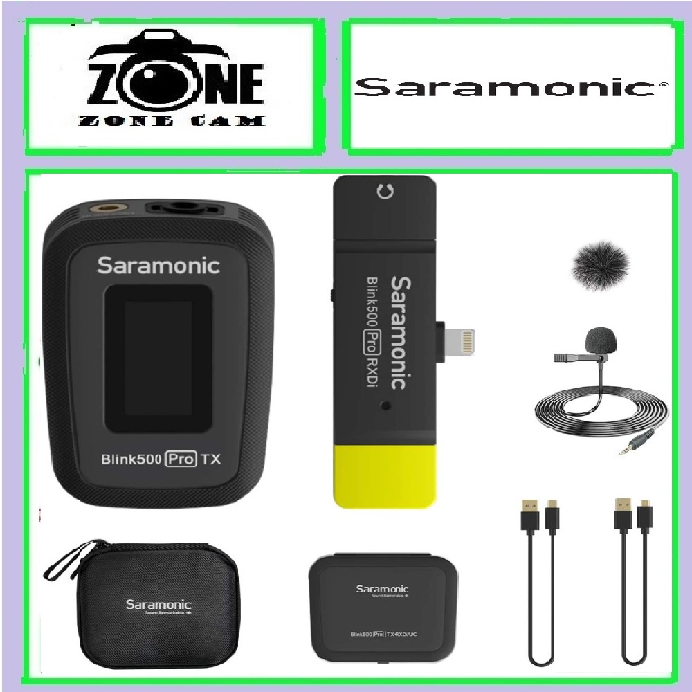 Jual Saramonic Blink 500 B3 Pro Wireless Microphone System Mic