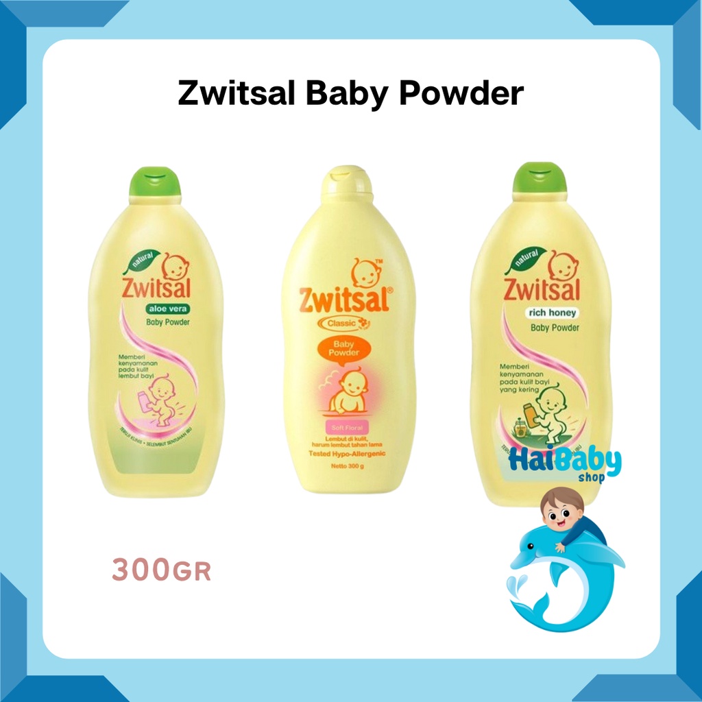 Jual Zwitsal Baby Powder/Bedak Tabur 300 gr | Shopee Indonesia