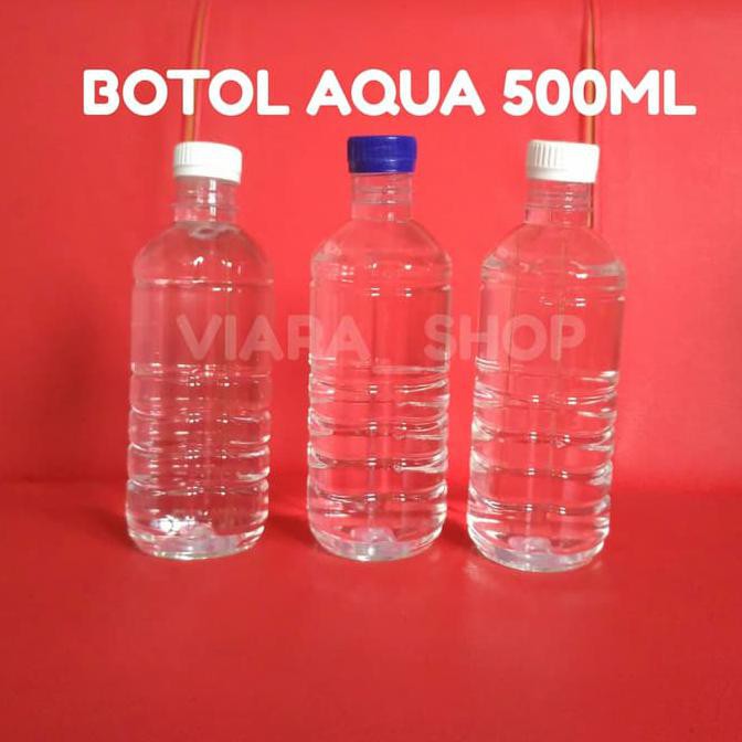 Jual BOTOL AQUA 500ML - BOTOL JUS - BOTOL MINUM - BOTOL PLASTIK 500CC ...