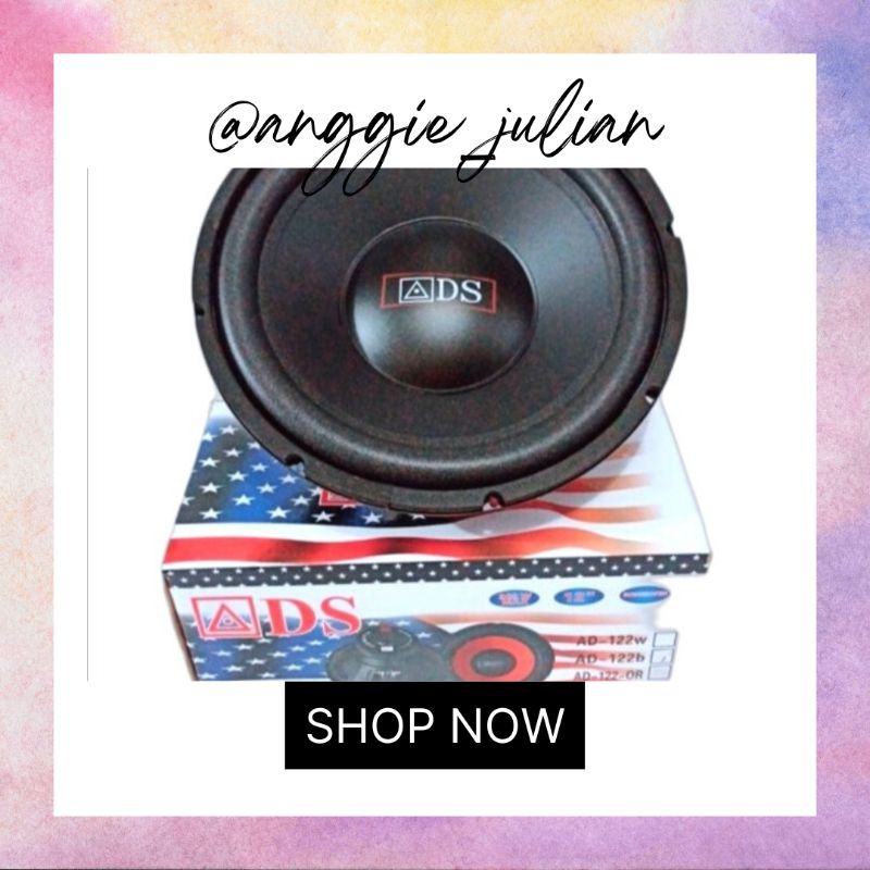 Jual Subwoofer ADS AD 122W - 12 Inch Double Coil | Shopee Indonesia