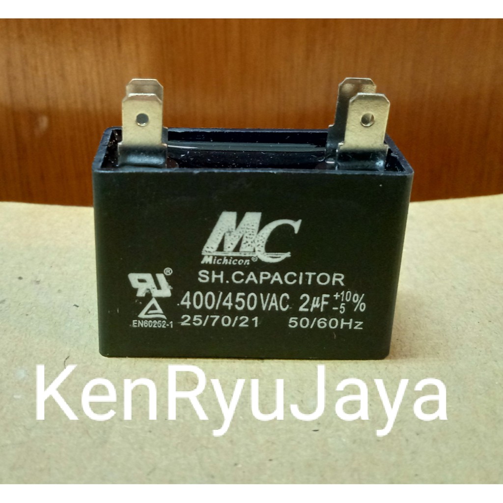 Jual Kapasitor(Capacitor)Kotak 2uf 400/450 VAC MC | Shopee Indonesia