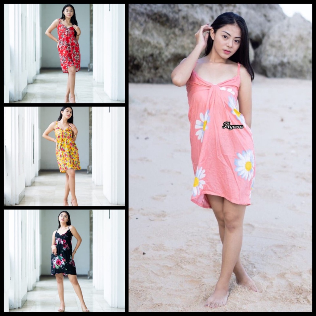 Jual REALPICT - Dress Bali Model GUNUNG Fashion Wanita Terbaru Kekinian ...
