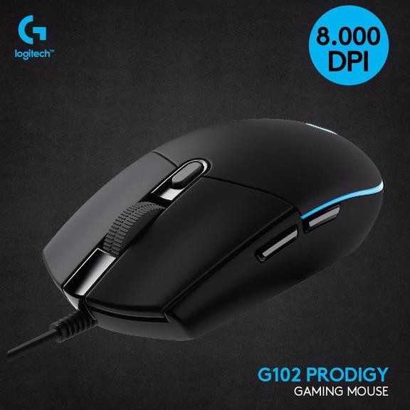Jual Logitech G102 Prodigy Gaming Mouse Rgb Gheaaa.Kmart | Shopee Indonesia