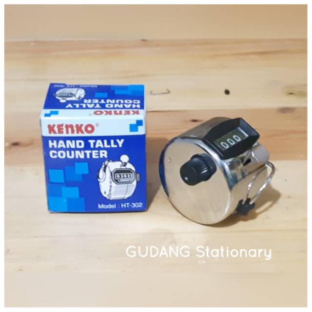 Jual Hand Tally Counter | Alat Penghitung Tangan | Model : HT-302 KENKO ...
