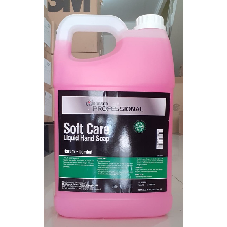 Jual JOHNSON PROFESSIONAL SOFT CARE LIQUID HANDSHOP 4L | Shopee Indonesia