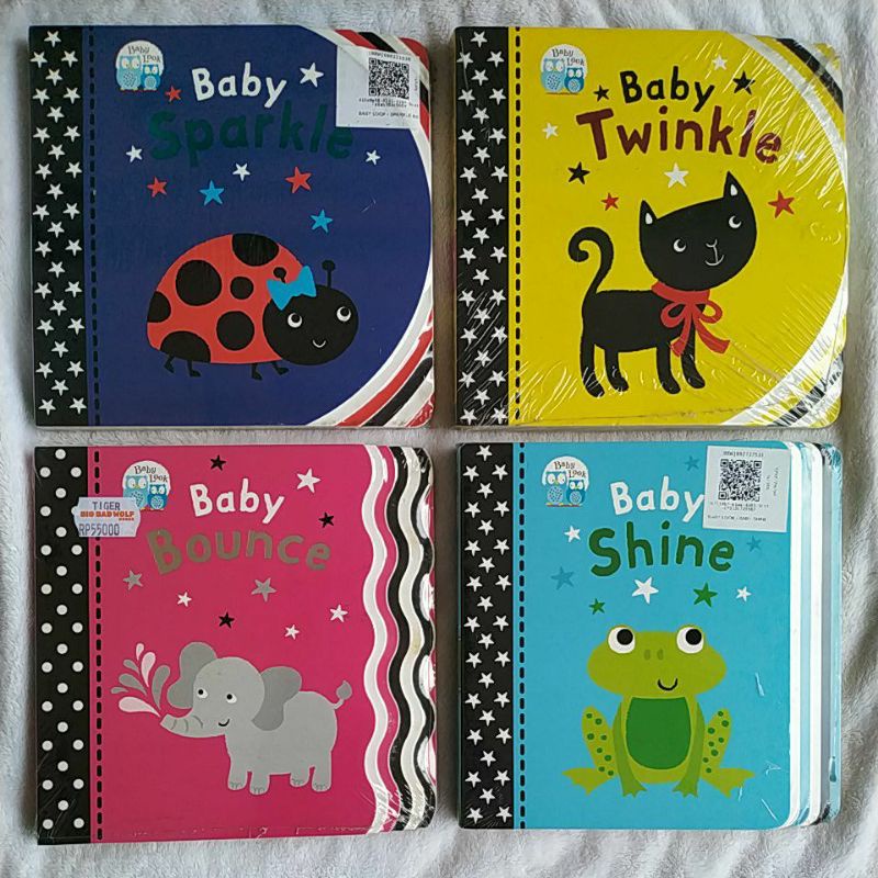 Jual Baby look Board book Baby Bounce twinkle sparkle shine | Shopee ...