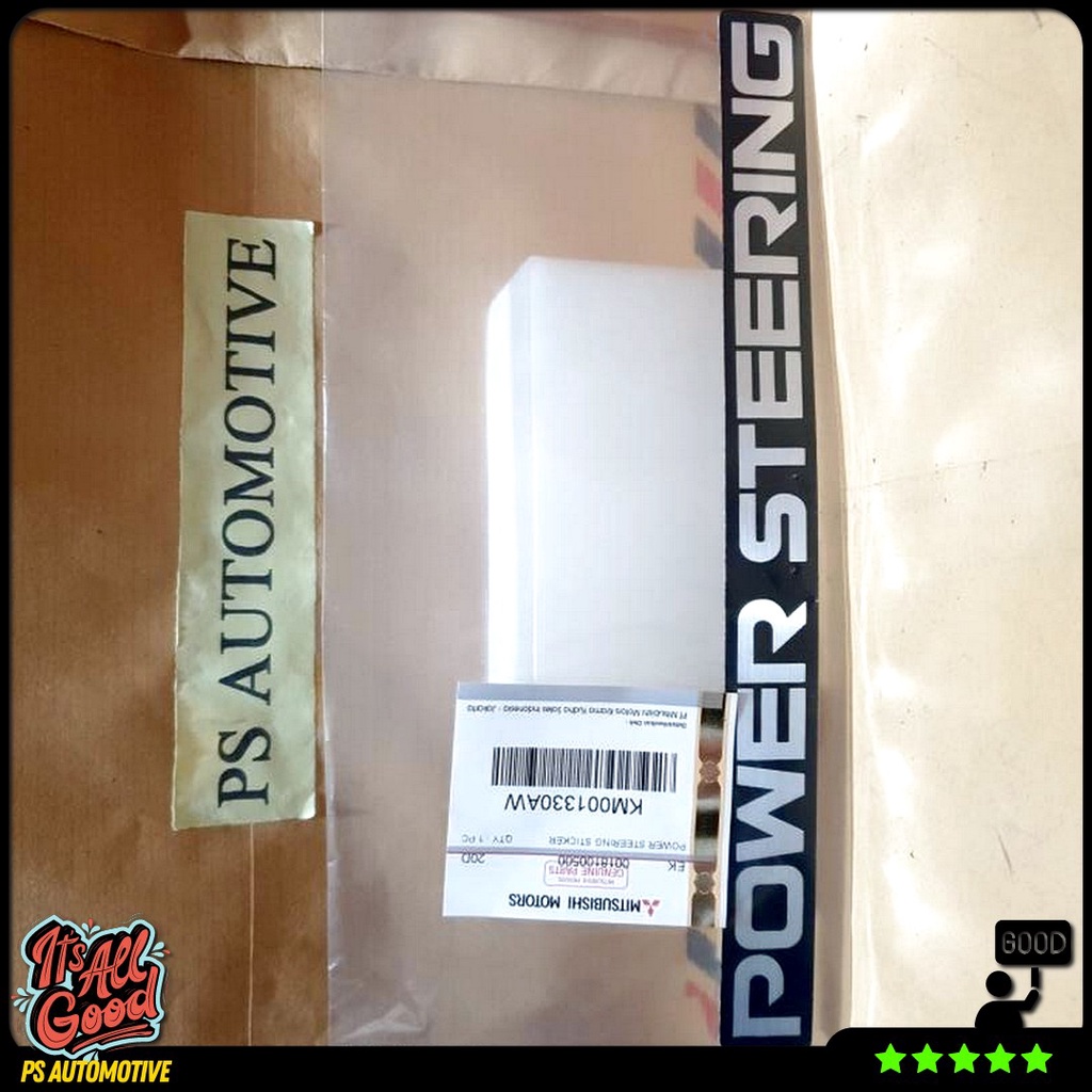 Jual Sticker Stiker Power Steering Original Km001330Aw | Shopee Indonesia