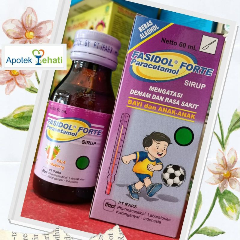 Jual Fasidol Forte Sirup 60 mL Obat Turun Panas Anak | Shopee Indonesia