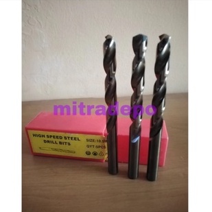Jual Mata Bor Besi / Kayu / Aluminium KING MASTER HSS 10,5 mm | Shopee Indonesia