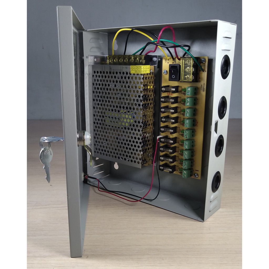 Jual Power Supply Box 12V 10A Adaptor CCTV | Shopee Indonesia