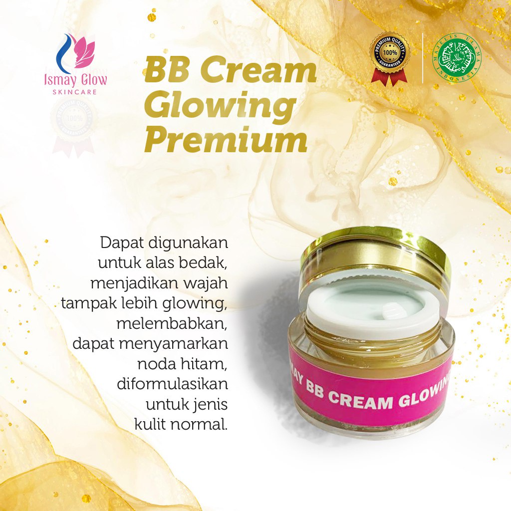 Jual BB Cream Glowing Premium BB Cream Foundation Alas Bedak Wajah Glowing Terbaik by Ismay Glow ...
