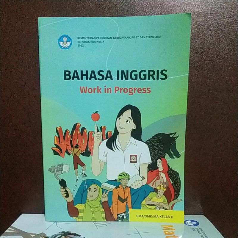 Jual buku paket bahasa Inggris work in progres kelas 10 terbaru kurikulum merdeka | Shopee Indonesia