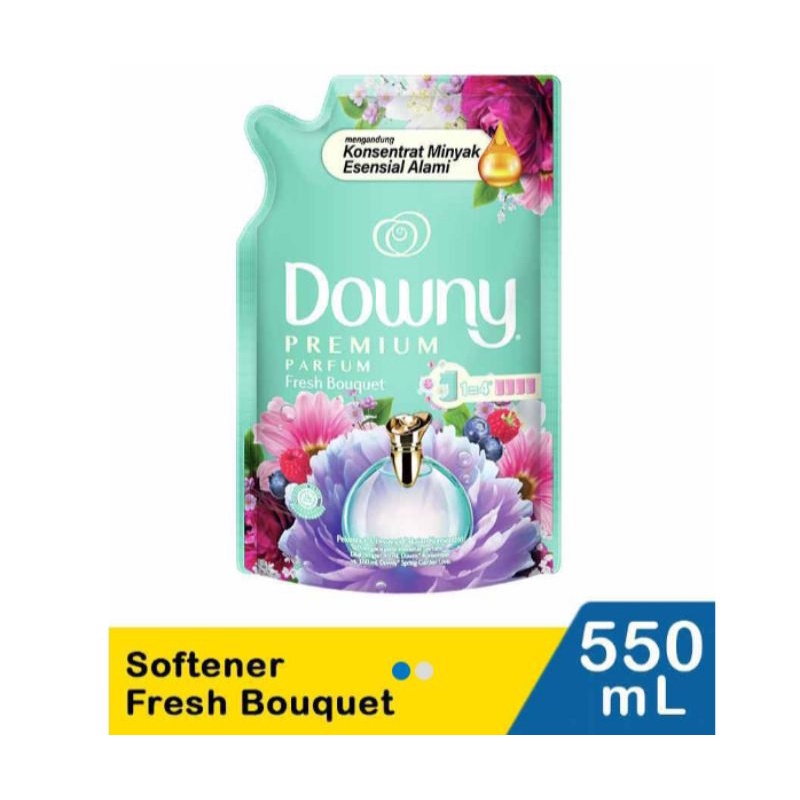 Jual DOWNY Softener fresh bouquet pouch 550mL | Shopee Indonesia