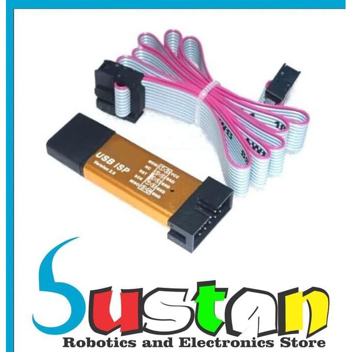 Jual Usb Isp Asp Avr / 51 Programmer Downloader Atmel Usbisp Usbasp Idc Bust4N7 Berkualitas ...