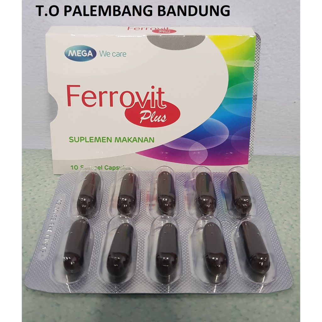 Jual FERROVIT PLUS 10 SOFTGEL MEGA WE CARE OBAT ANEMIA DAN STAMINA ...